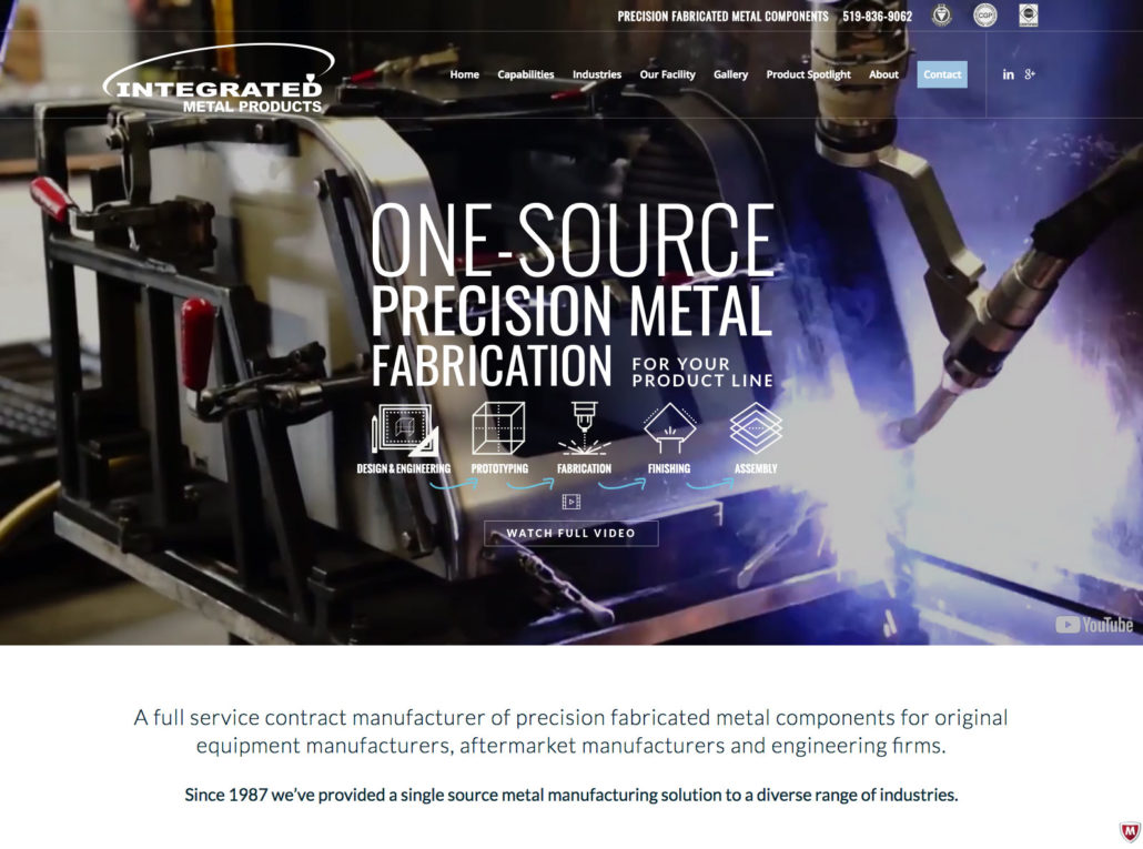 Introducing Our New Website - Integrated Metal Products